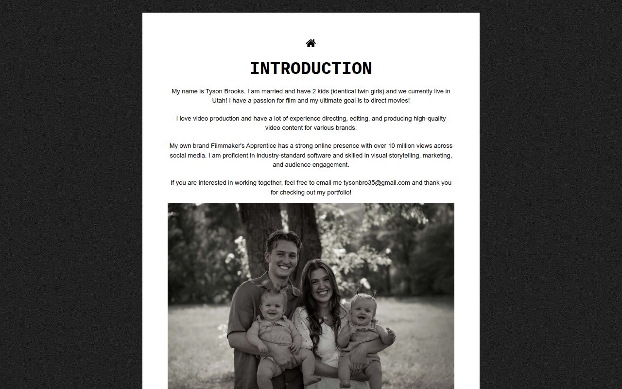 Tyson Brooks Introduction